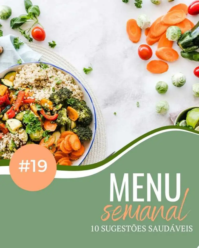 MENU SEMANAL #19 - Criar Comer Crescer