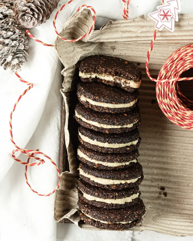 Bolachas recheadas de cacau e menta - sem plv - Criar Comer Crescer