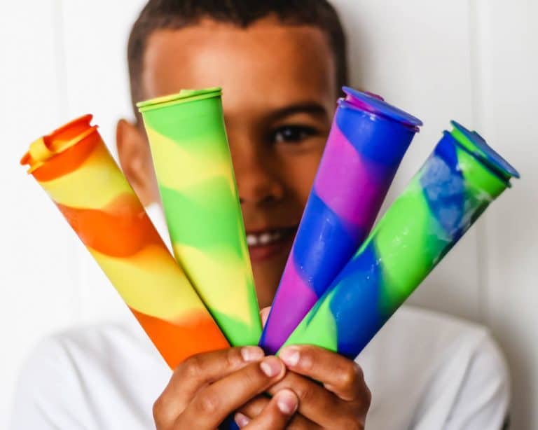 Calipo gelado de alfarroba e chia (4 ingredientes) - Criar Comer Crescer