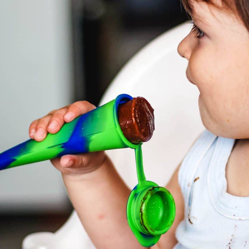 Calipo gelado de alfarroba e chia (4 ingredientes) - Criar Comer Crescer