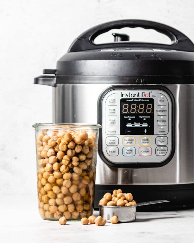 Como cozinhar grão-de-bico na Instant Pot - Criar Comer Crescer