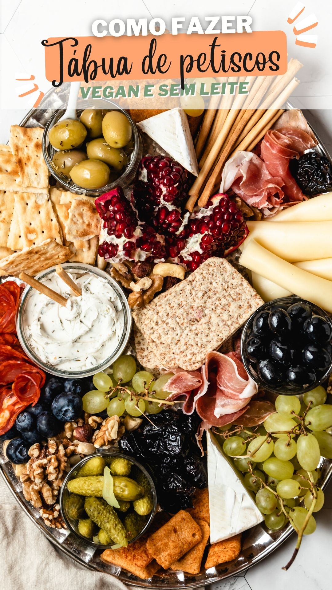 Como fazer uma tábua de petiscos - Criar Comer Crescer