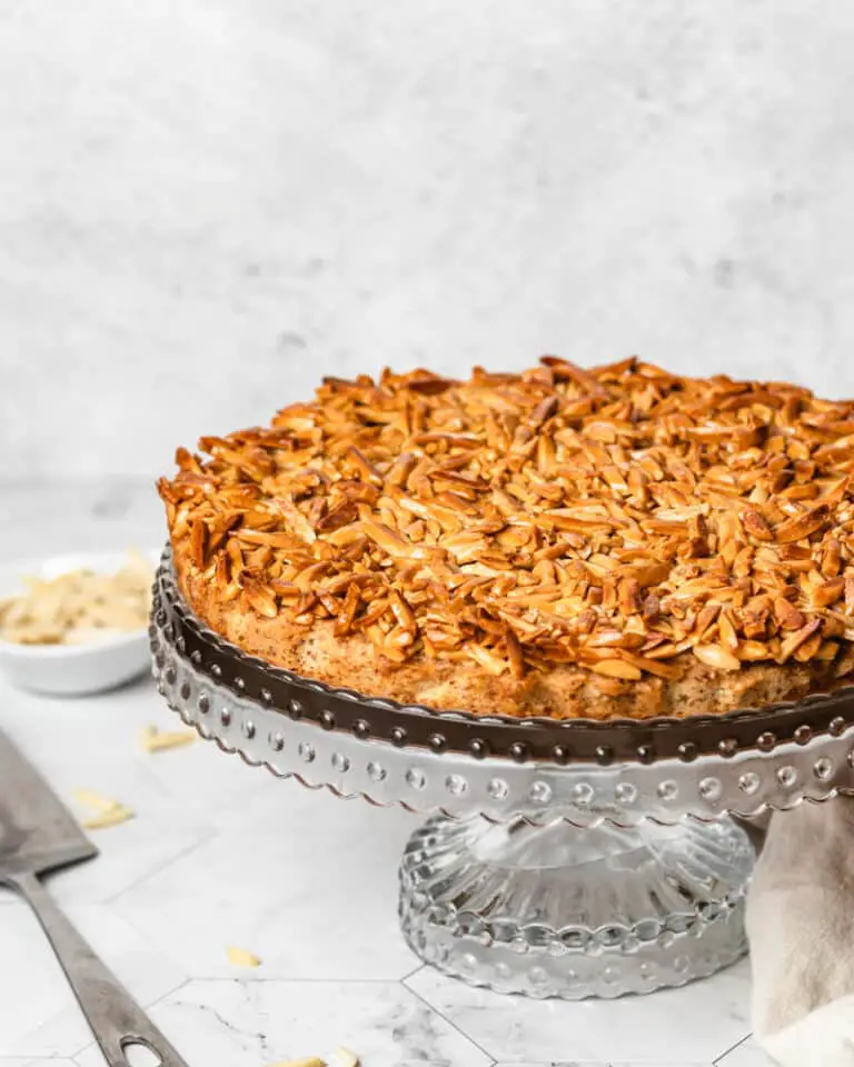 Tarte de amêndoa sem leite nem ovo - Criar Comer Crescer