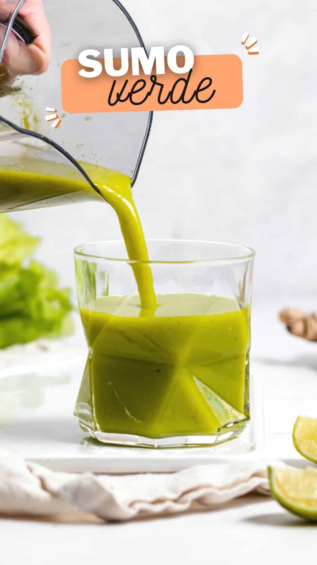 Sumo verde à minha moda - Criar Comer Crescer